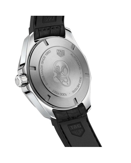 Orologio automatico Tag Heuer Aquaracer Calibre 5 quadrante nero